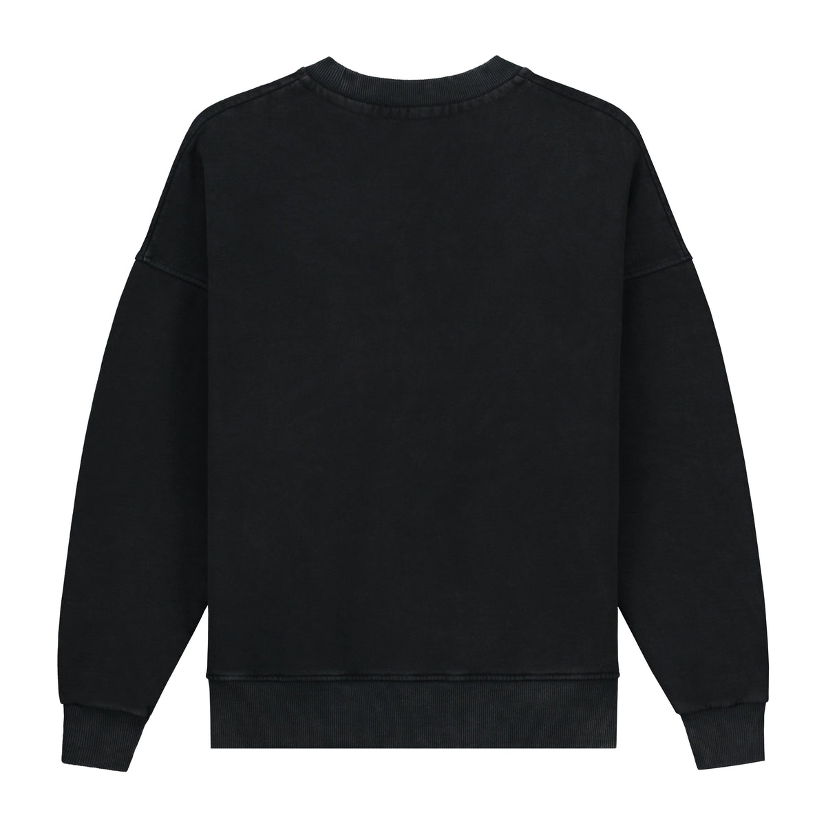 Sweater Stone Washed Grey Basic Black – Modern Bandit Clothing
